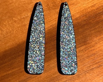 Acrylic Earring Blanks , 2 Pieces - Etsy