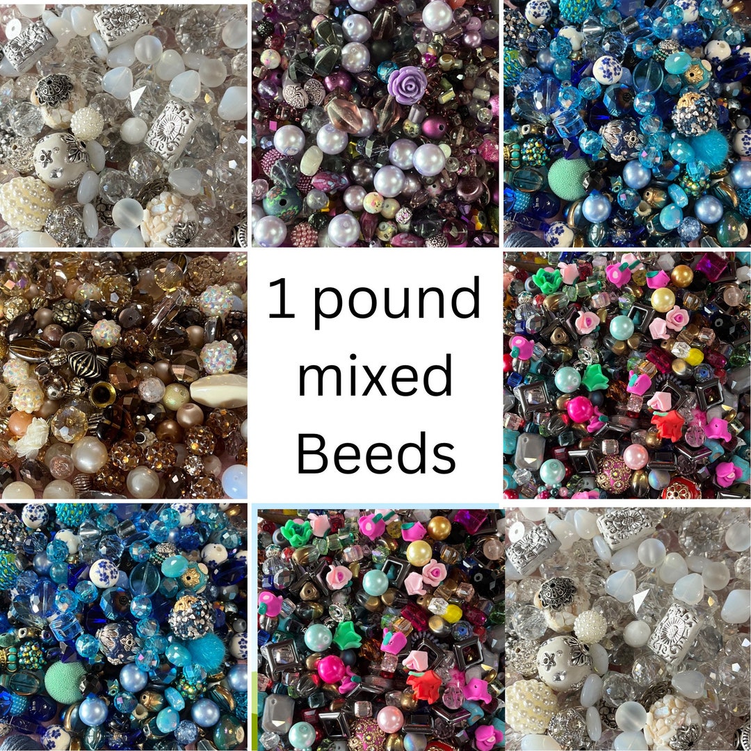 Bead Mix 1 Pound Random Pick. - Etsy
