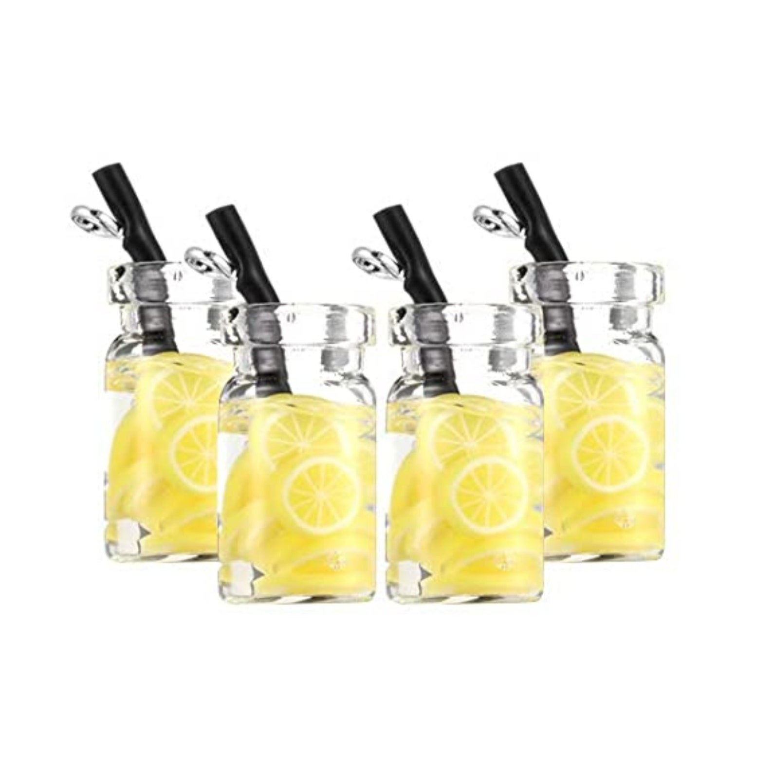 Mixed Mini Resin Fruit Tea Charm 12 Pieces in Pairs Glass - Etsy