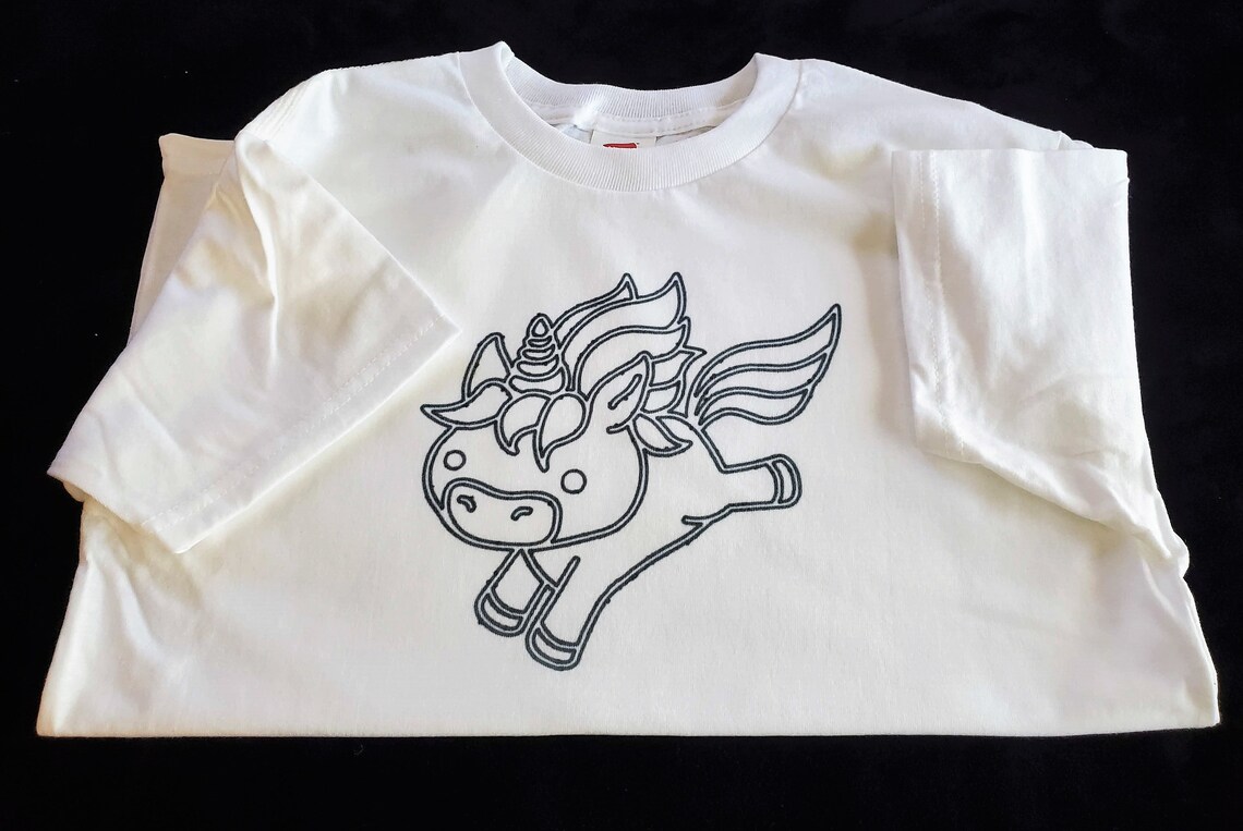 Paint Your Clothes: 10 Custom T-shirts With Fabric Pens - Etsy
