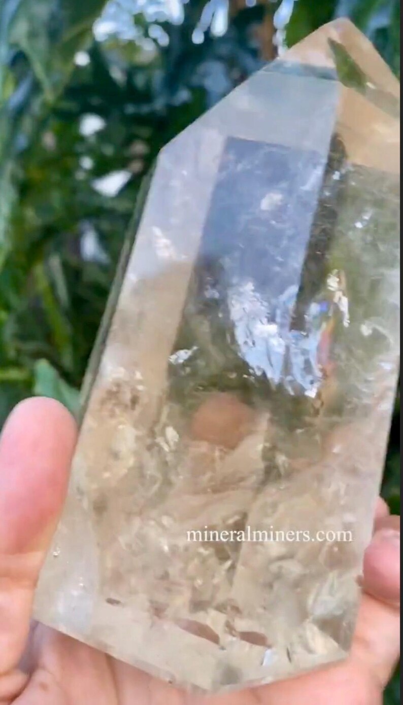 Citrine Polished Crystal, Gem-grade Natural Color Yellow Citrine ...
