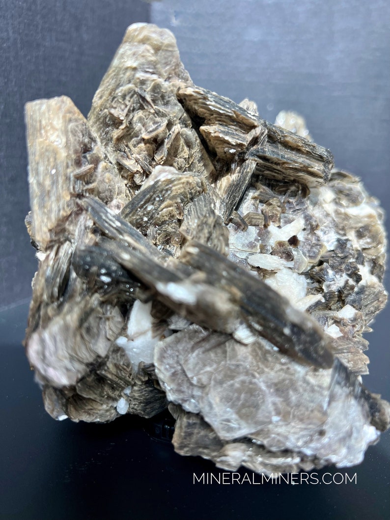 Muscovite Mica Specimen, Intergrown Muscovite With Albite, Raw ...