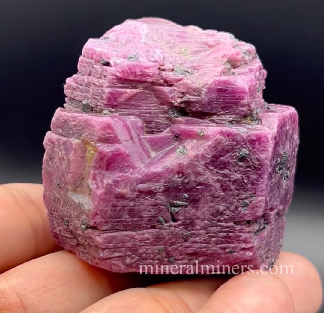 Raw Ruby Crystal, Untreated Ruby, Karnataka Ruby Crystal, Collector ...