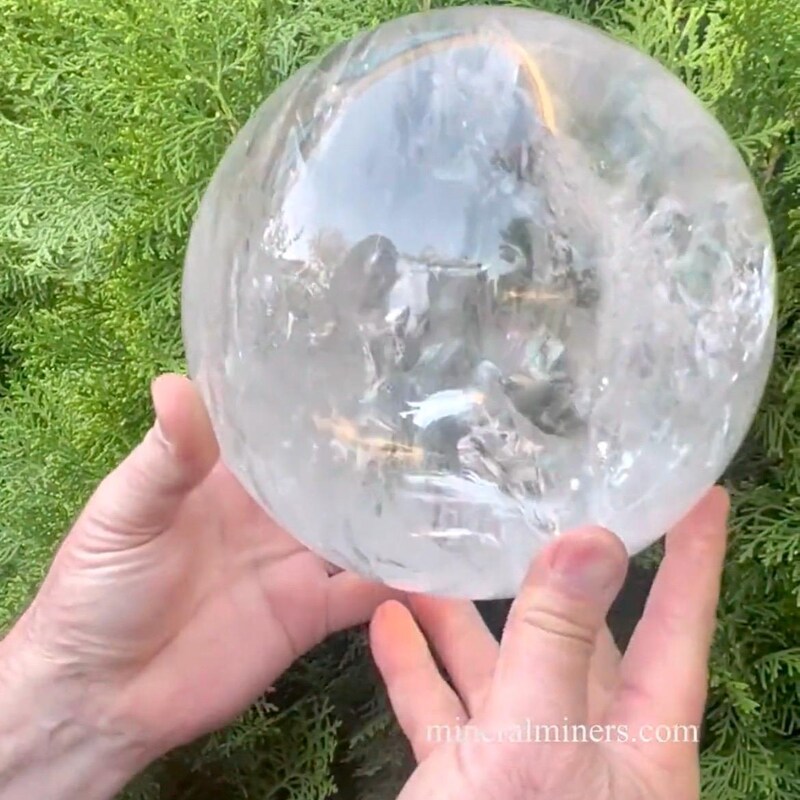 Large Crystal Ball - Etsy