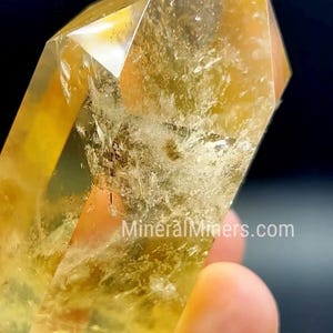 Golden Citrine Crystal, Natural Color Citrine, Untreated Genuine ...