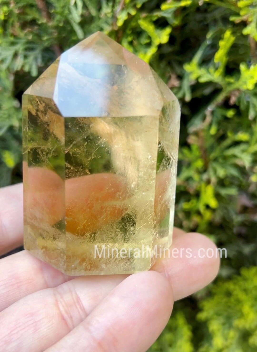 Golden Citrine Crystal, Natural Color Citrine, Untreated Genuine ...