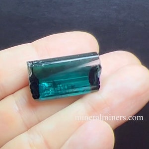 Flawless Blue Tourmaline Facet Rough, Genuine Blue Tourmaline, 48.15cts ...