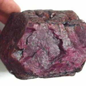 Giant Ruby Crystal, Museum Rare Size Sapphire Crystal, 12250cts Red ...