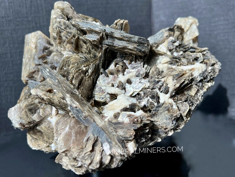 Muscovite Mica Specimen, Intergrown Muscovite With Albite, Raw ...