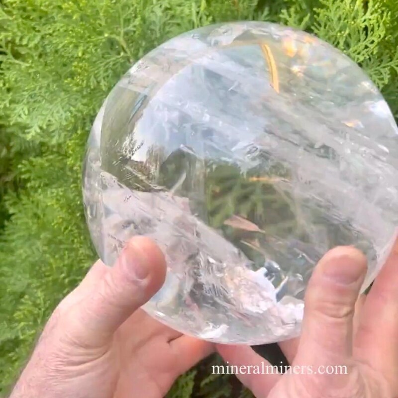 Large Crystal Ball - Etsy