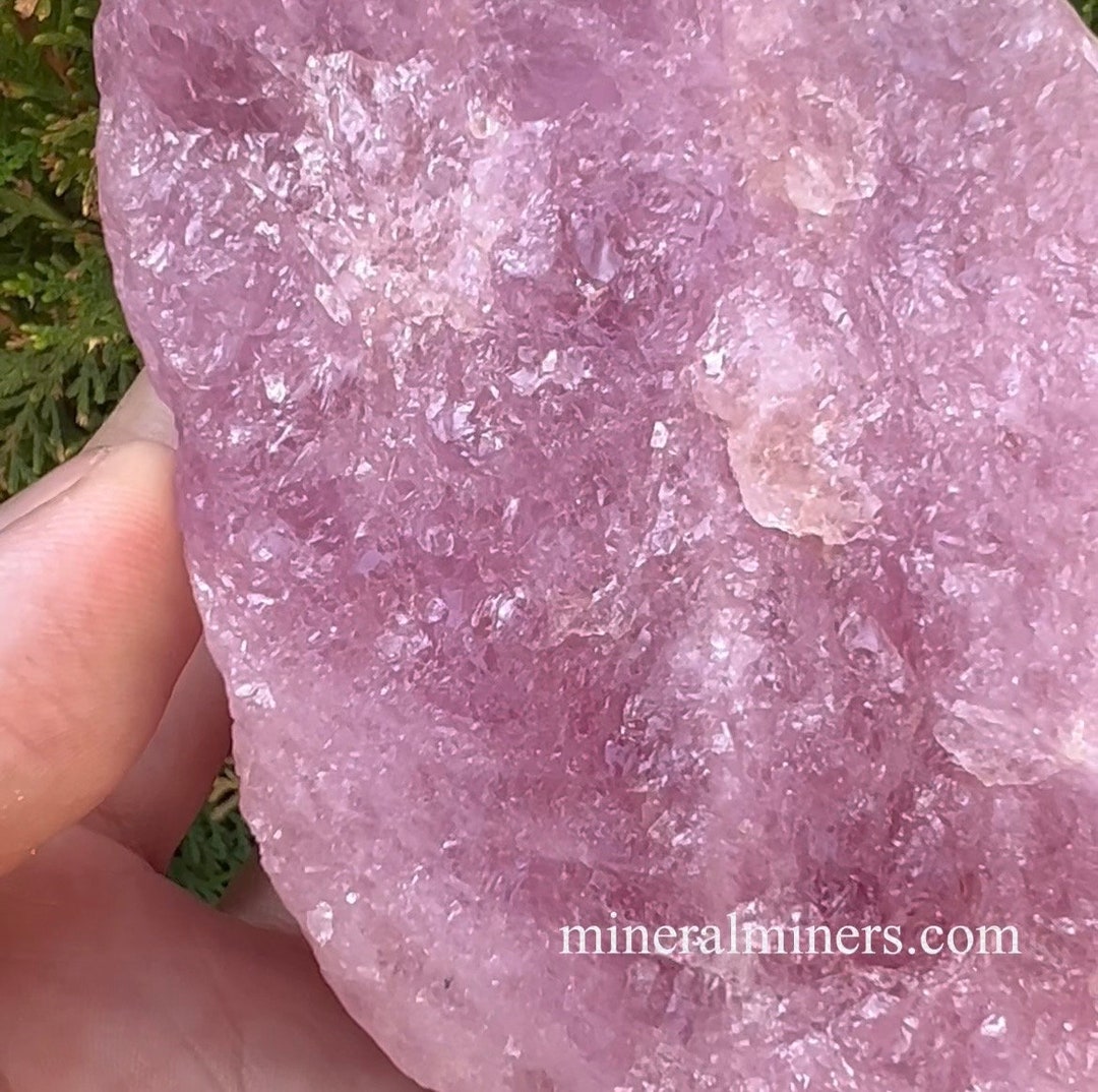 Large Morganite Specimen, Deep Pink Beryl, Natural Morganite Color ...