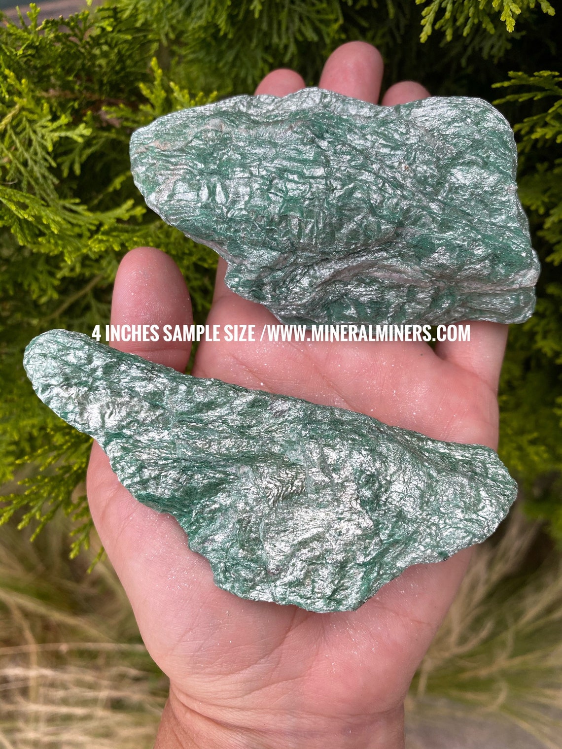 Raw Green Mica Fuchsite, Fuchsite Mica, Green Fuchsite Crystals, Green ...