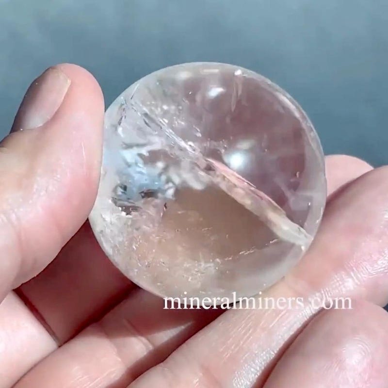 Quartz Crystal Ball - Etsy