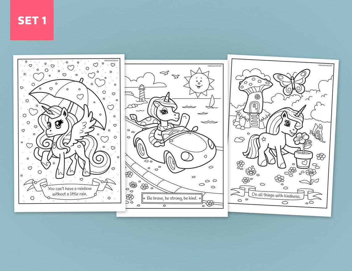 Unicorn Printables, Unicorn Coloring Pages, Unicorn Activities, Unicorn ...