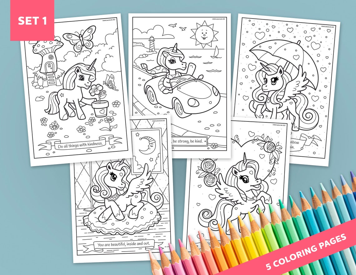 Unicorn Printables, Unicorn Coloring Pages, Unicorn Activities, Unicorn ...