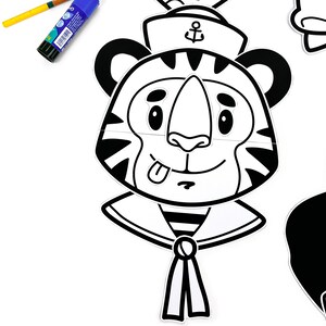 Paper Animals | Printable Craft Activity for Kids | Digital Download ...