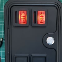 Full Size Arcade 3D Printed Coin Door With LED Credit Buttons - Etsy