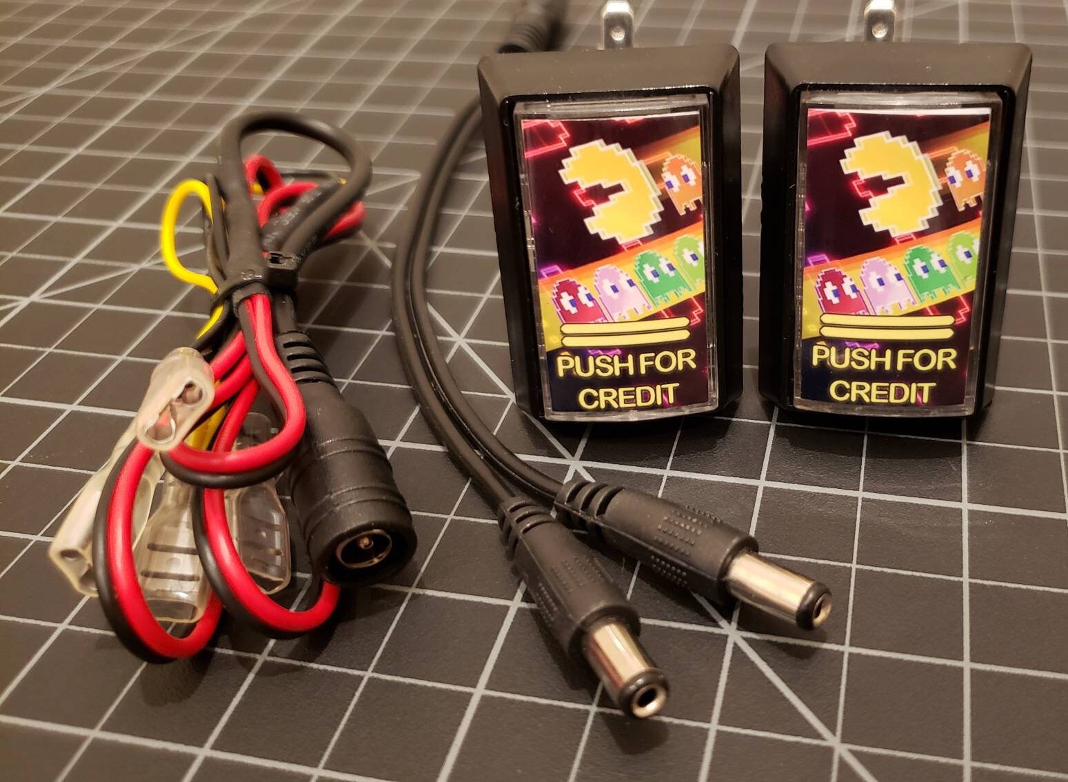 Arcade1up Legacy Namco Pac-Man Coin Door Custom LED Buttons | Etsy