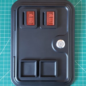 Molded Arcade Coin Door! Lots of Options (functional or Non-functional ...