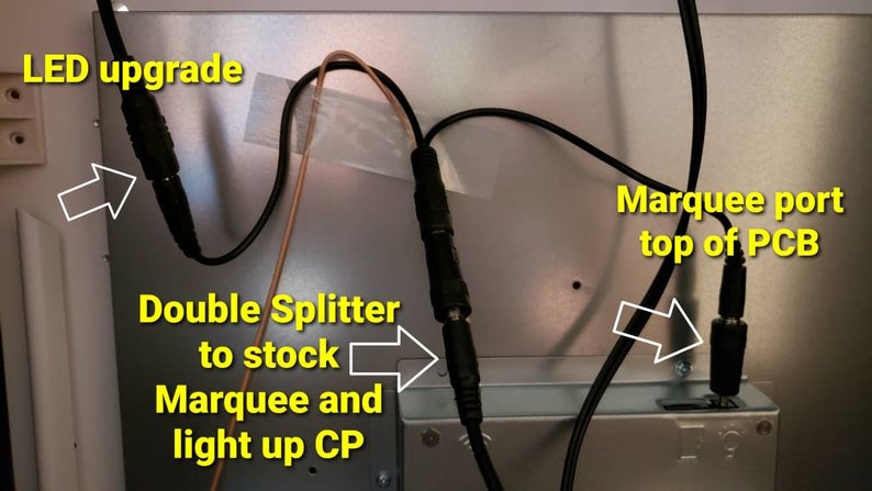 Arcade1up Big Blue Street Fighter 2 Marquee LED Upgrade Kit! Free ...