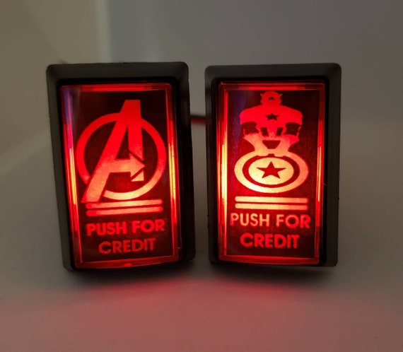 2 Custom Arcade LED Coin/credit Buttons With Custom USB Power | Etsy