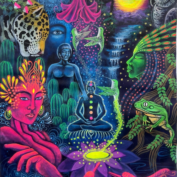 Kambo Canvas Art - Etsy