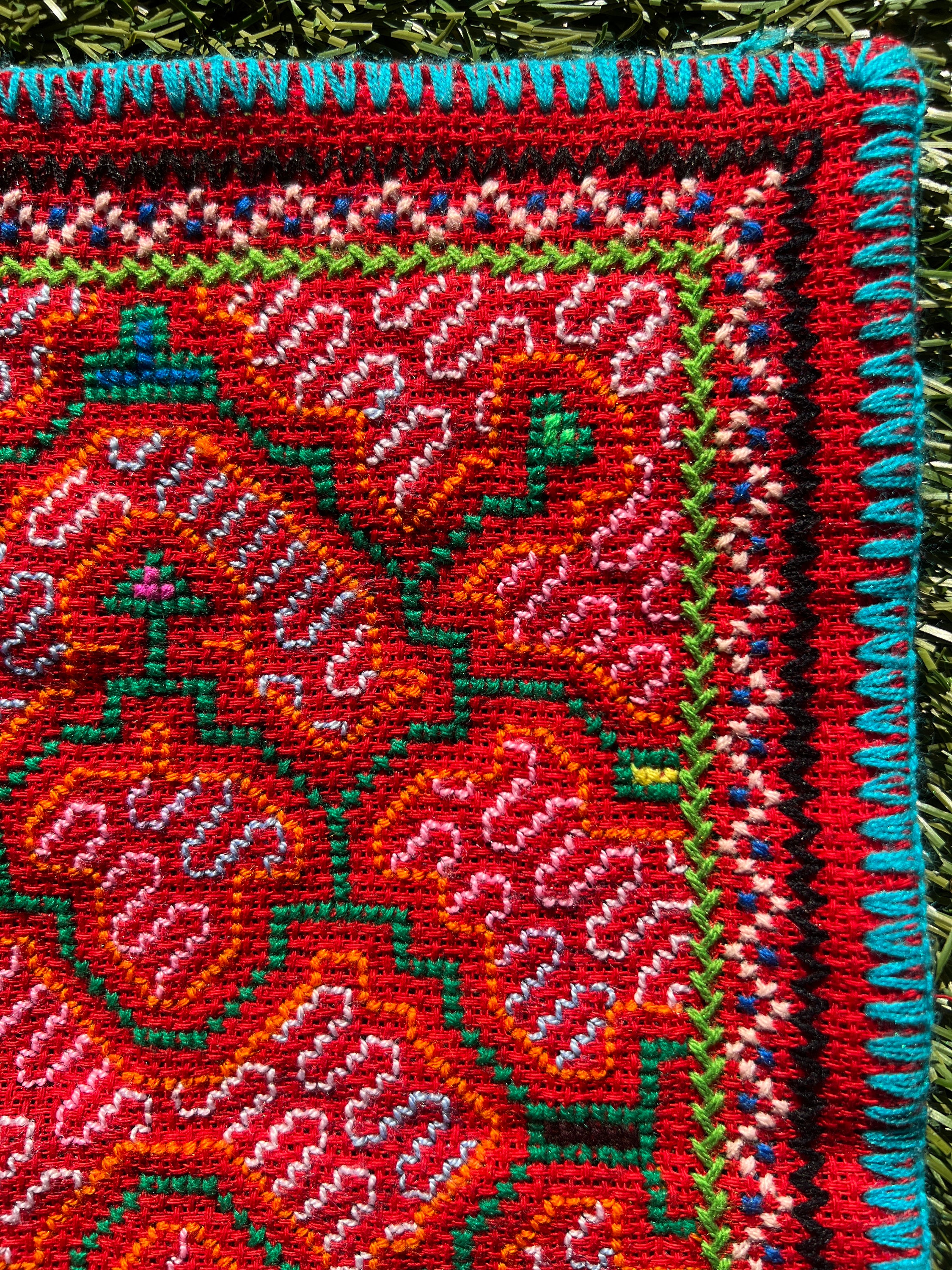 Shipibo 46x33cms Medium Altar Cloth,ayahuasca Icaro Tapestry,hand ...