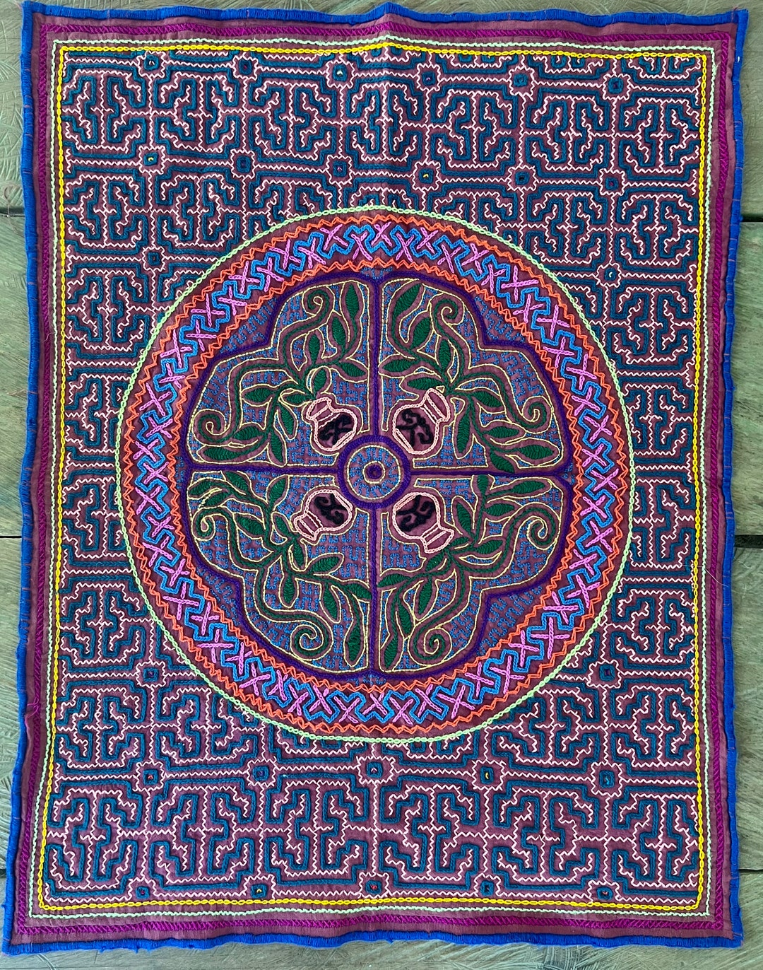 Shipibo Tela Large Tapestry Embroidered Altar Cloth - Etsy