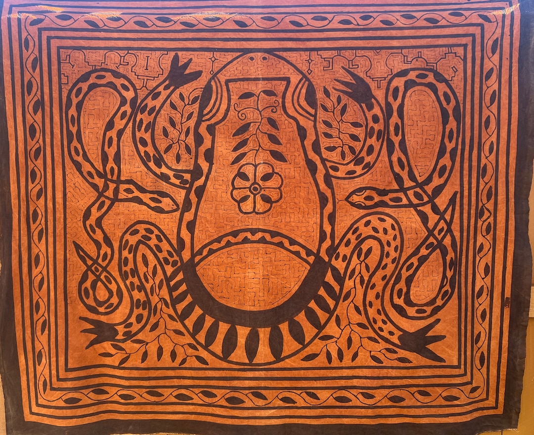 Shipibo 151x128.5cm Giant Wall Tapestry + Altar Cloth, Ayahuasca KAMBO ...