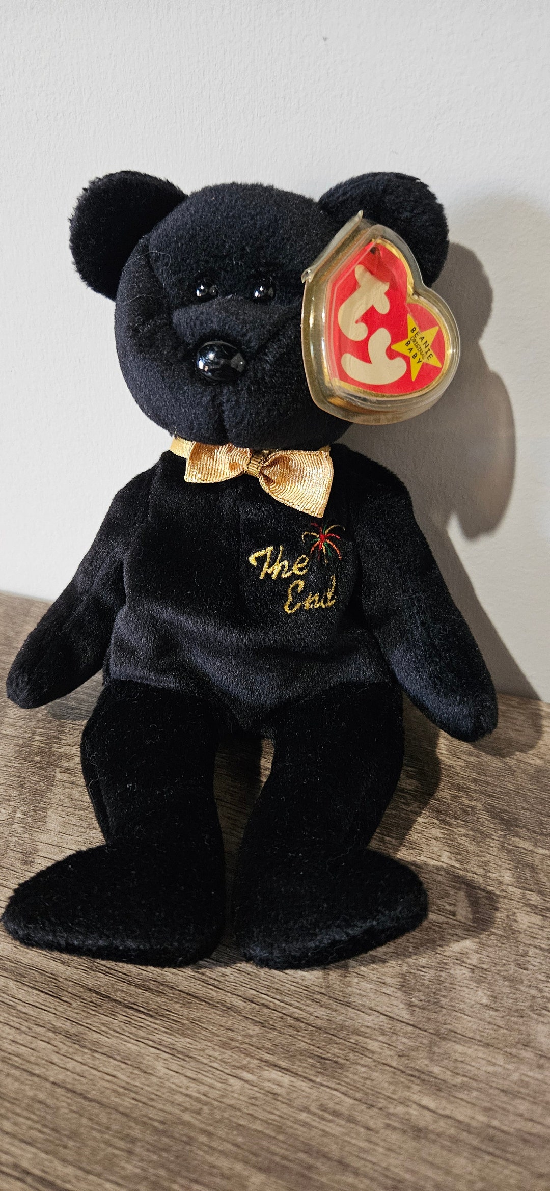 Rare Ty Beanie Babies the End Bear - Etsy