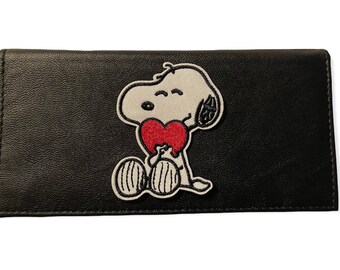 Checkbook Cover Snoopy - Etsy