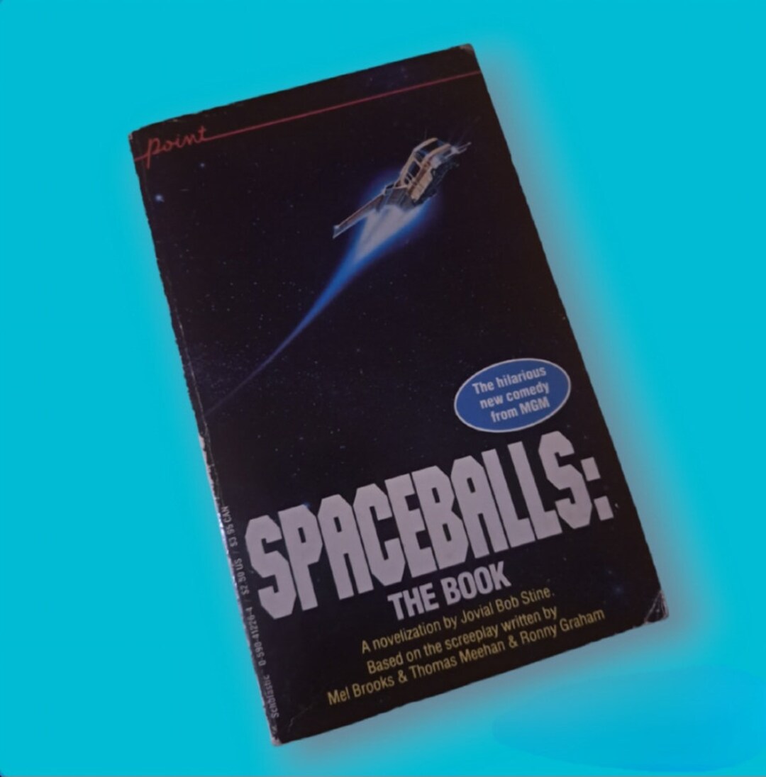 SPACEBALLS the Book A Novelization by Jovial Bob Stine R.L. Stine - Etsy