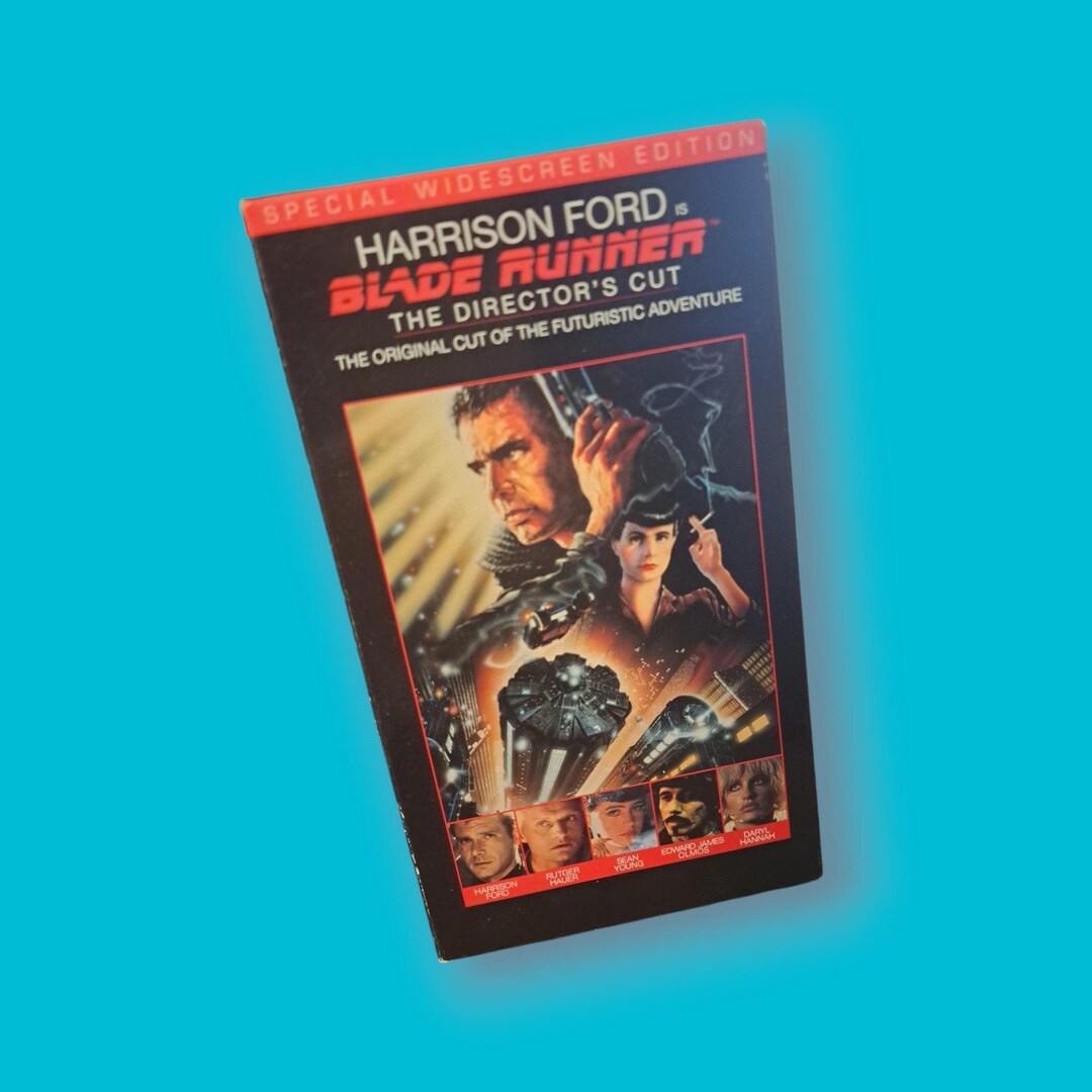 Blade Runner - Special Widescreen Edition the Director's Cut - VHS - Etsy