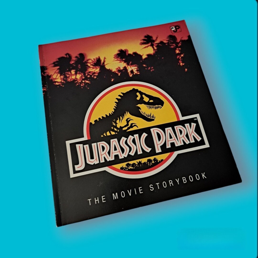 Jurassic Park the Movie Storybook 1993 - Etsy