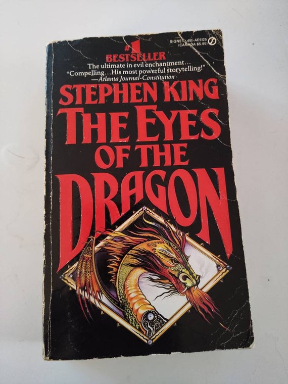 Stephen King the Eyes of the Dragon Paperback Novel - Etsy