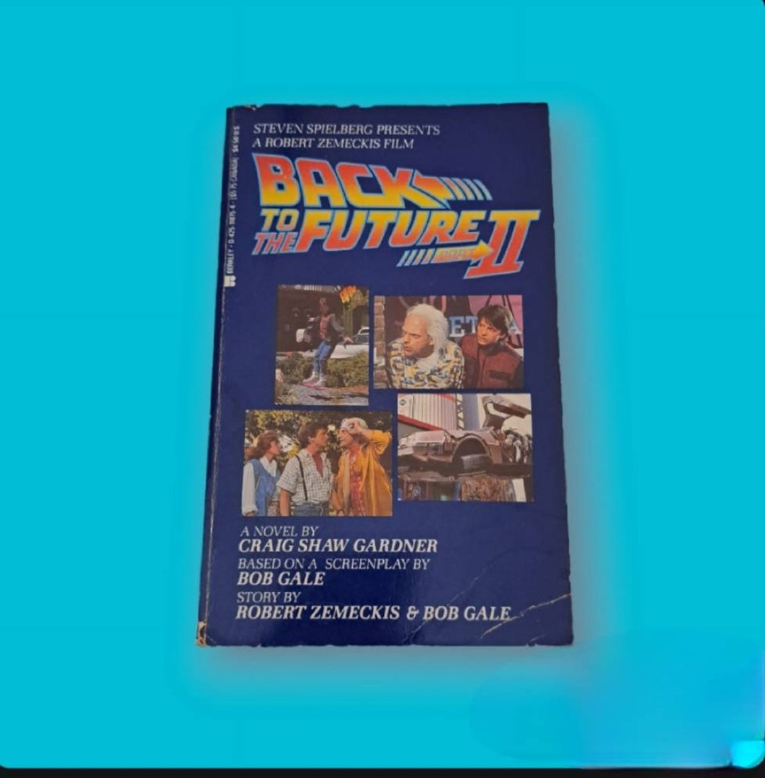 Back to the Future 2 Novelization by Craig Shaw Gardner - Etsy