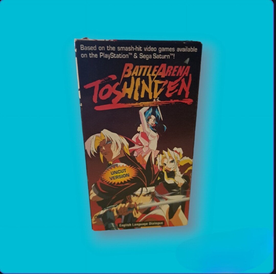 Battle Arena Toshinden - VHS English Dubbed Oop - Etsy