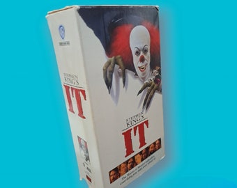 Stephen Kings IT Chapter 1 & 2 Custom VHS Display Cases no Tapes Double ...