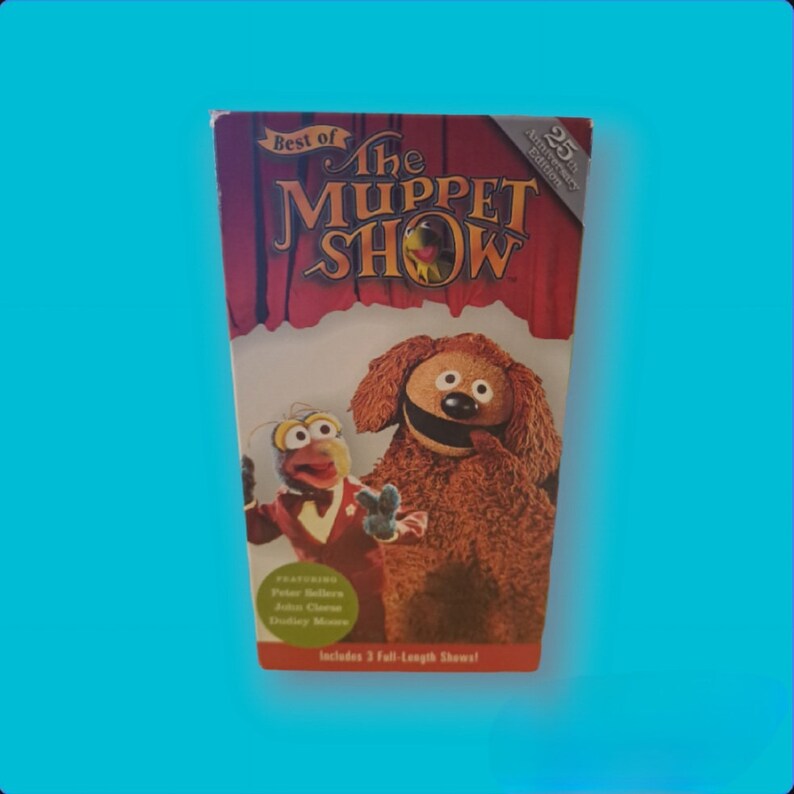 Best of the Muppet Show 25th Anniversary Edition VHS - Etsy Australia