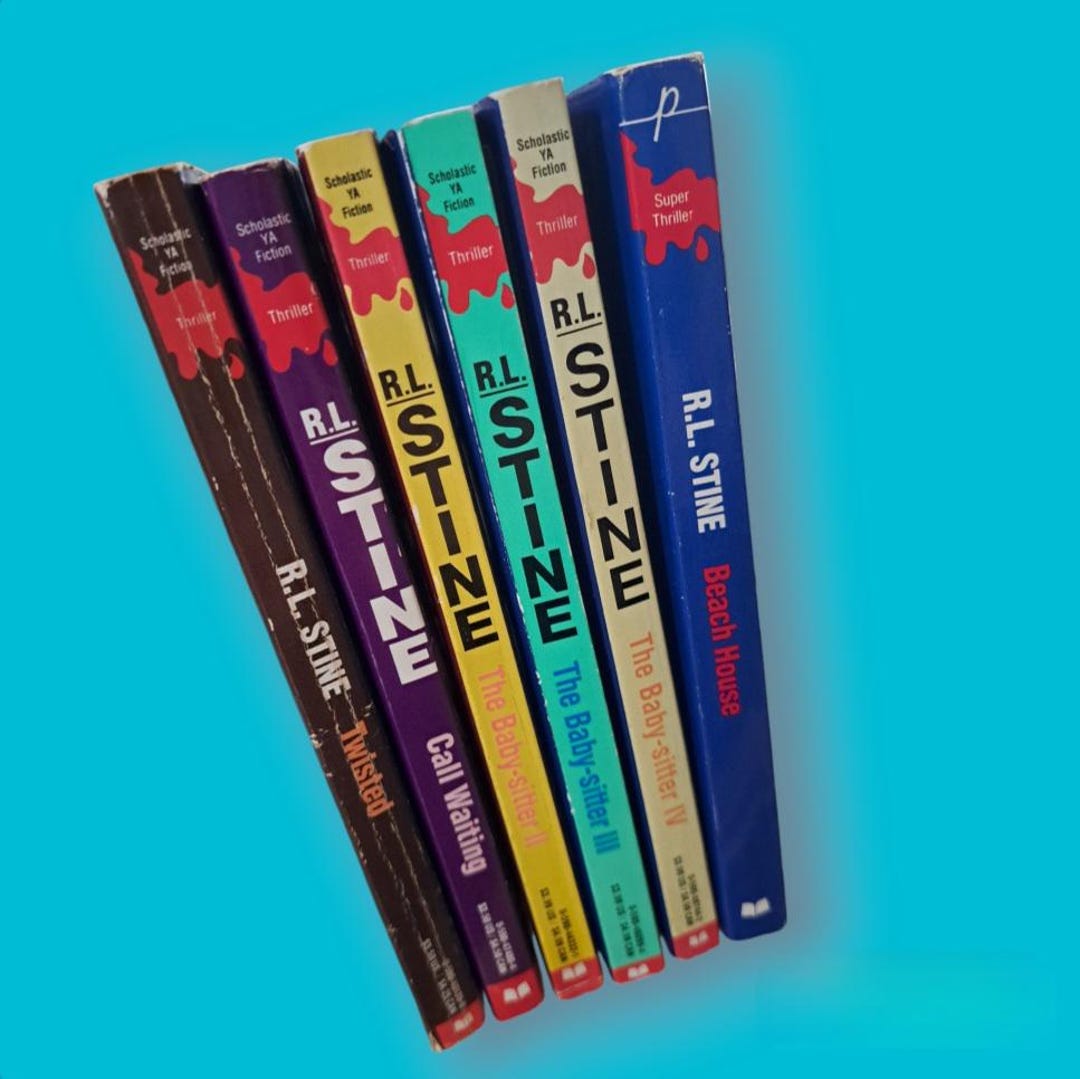 R.L. STINE Book Bundle 6 Books Included - Etsy