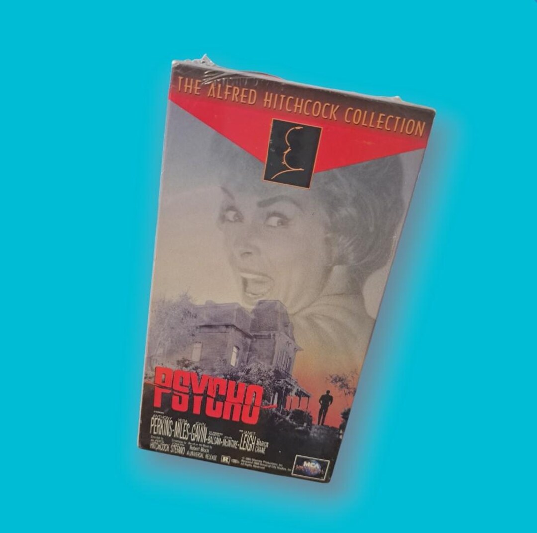 Psycho - the Alfred Hitchcock Collection VHS SEALED - Etsy