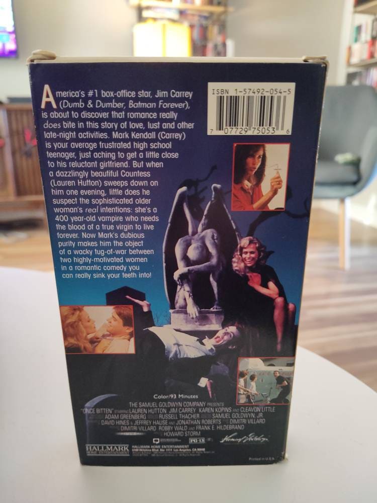 Once Bitten VHS - Etsy