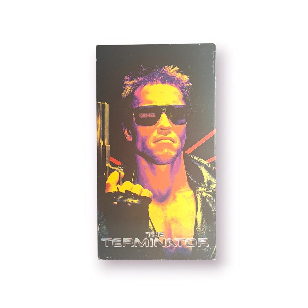 The Terminator - VHS - Etsy