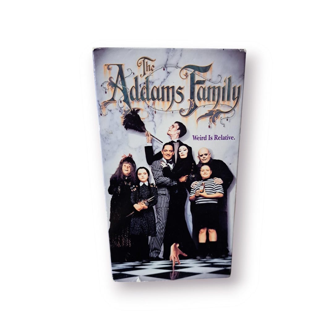 The Addams Family - VHS - Etsy