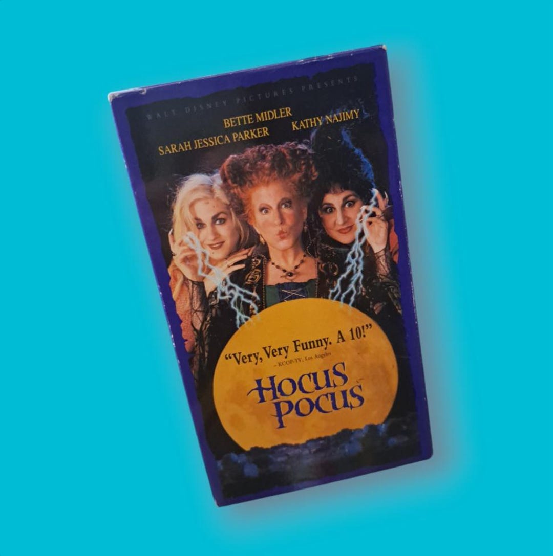 Hocus Pocus VHS - Etsy