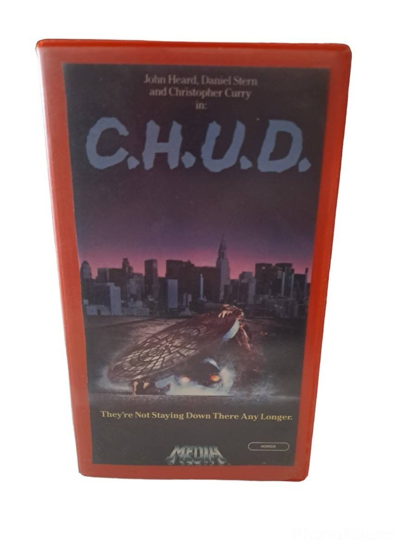 C.H.U.D VHS Ex Rental Cut Box - Etsy