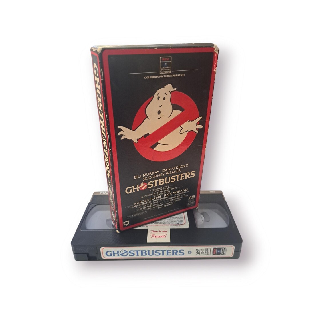 GHOSTBUSTERS - VHS - RCA Release - Etsy