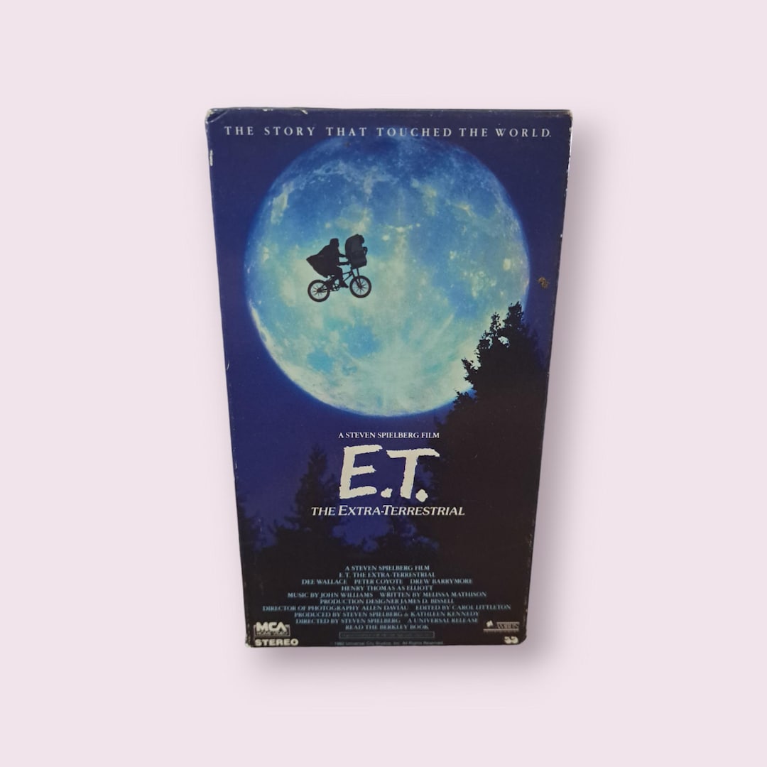 E.T. the Extra-terrestrial VHS - Etsy