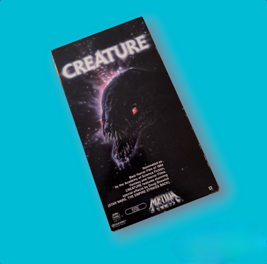 Creature VHS MEDIA RELEASE - Etsy