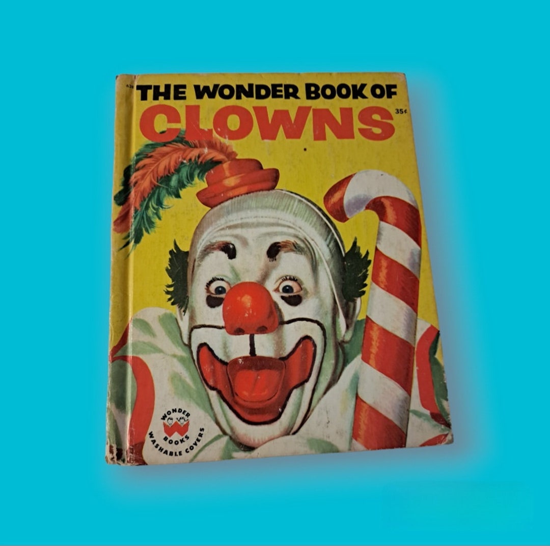 The Wonder Book of Clowns 1955 - Etsy